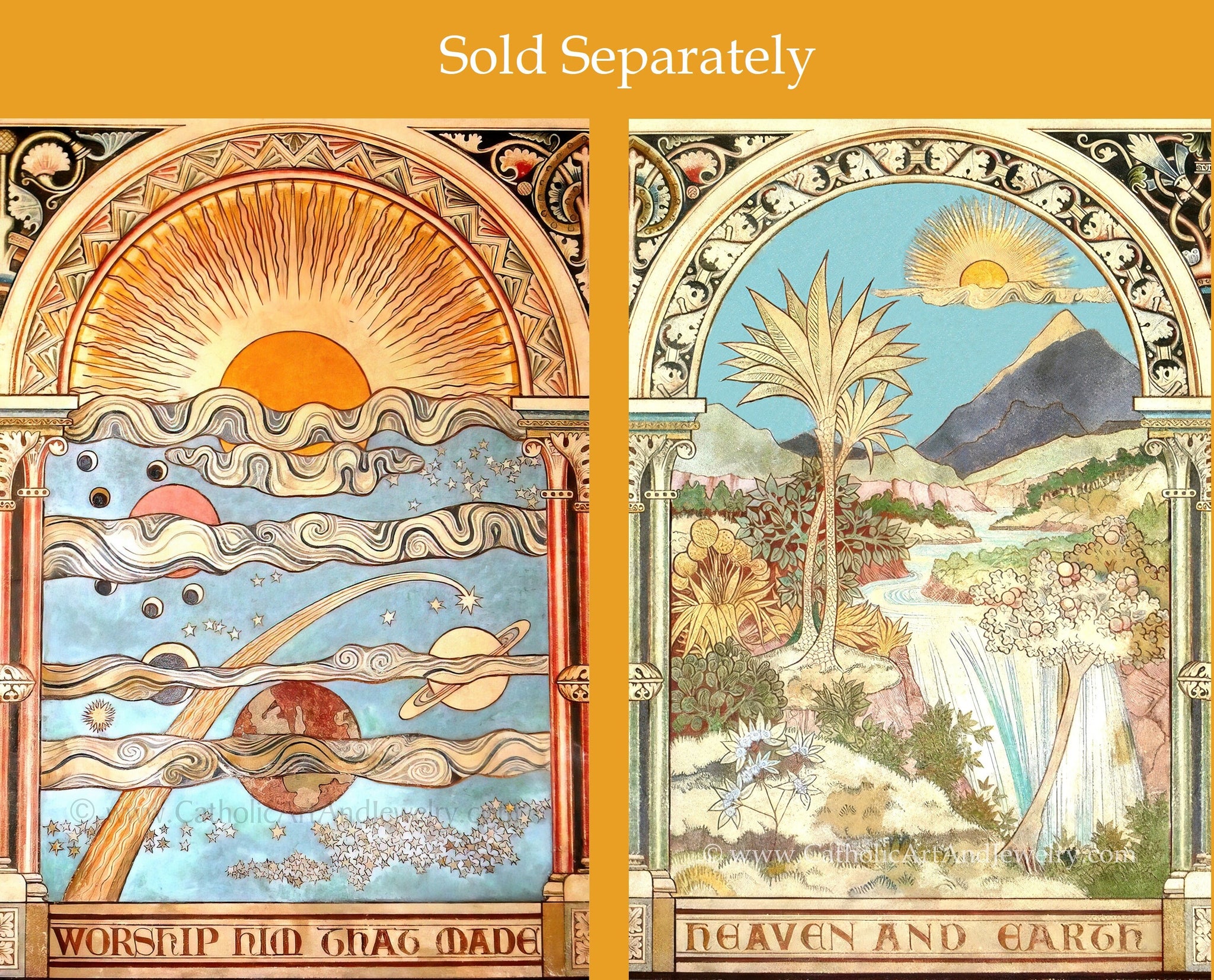 Heaven and Earth – from the series Worship Him Who Made – 4 sizes ...