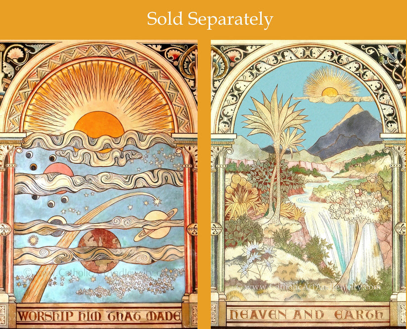 Heaven and Earth – from the series Worship Him Who Made – 4 sizes ...