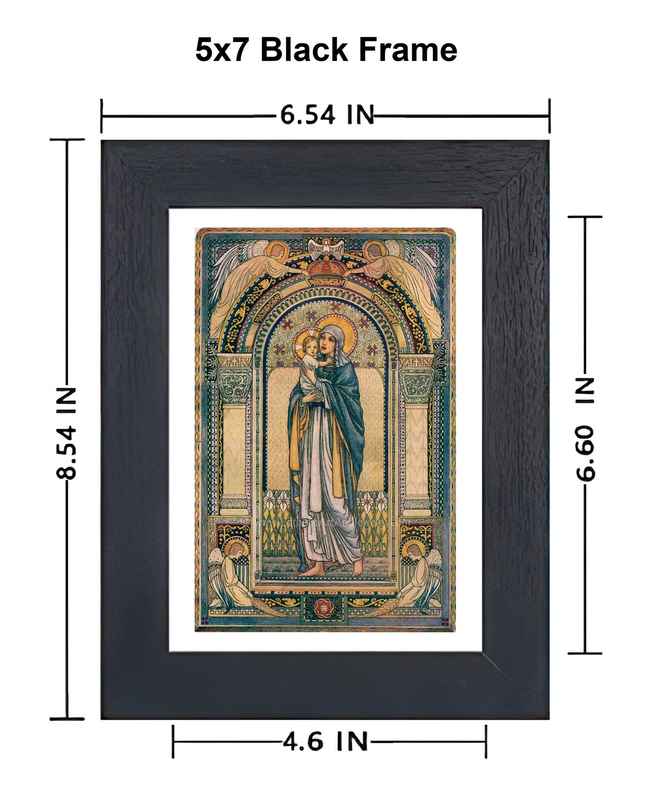 Madonna and Child – 7 sizes – by Jeanne Antoinette Labrousse – Catholic ...