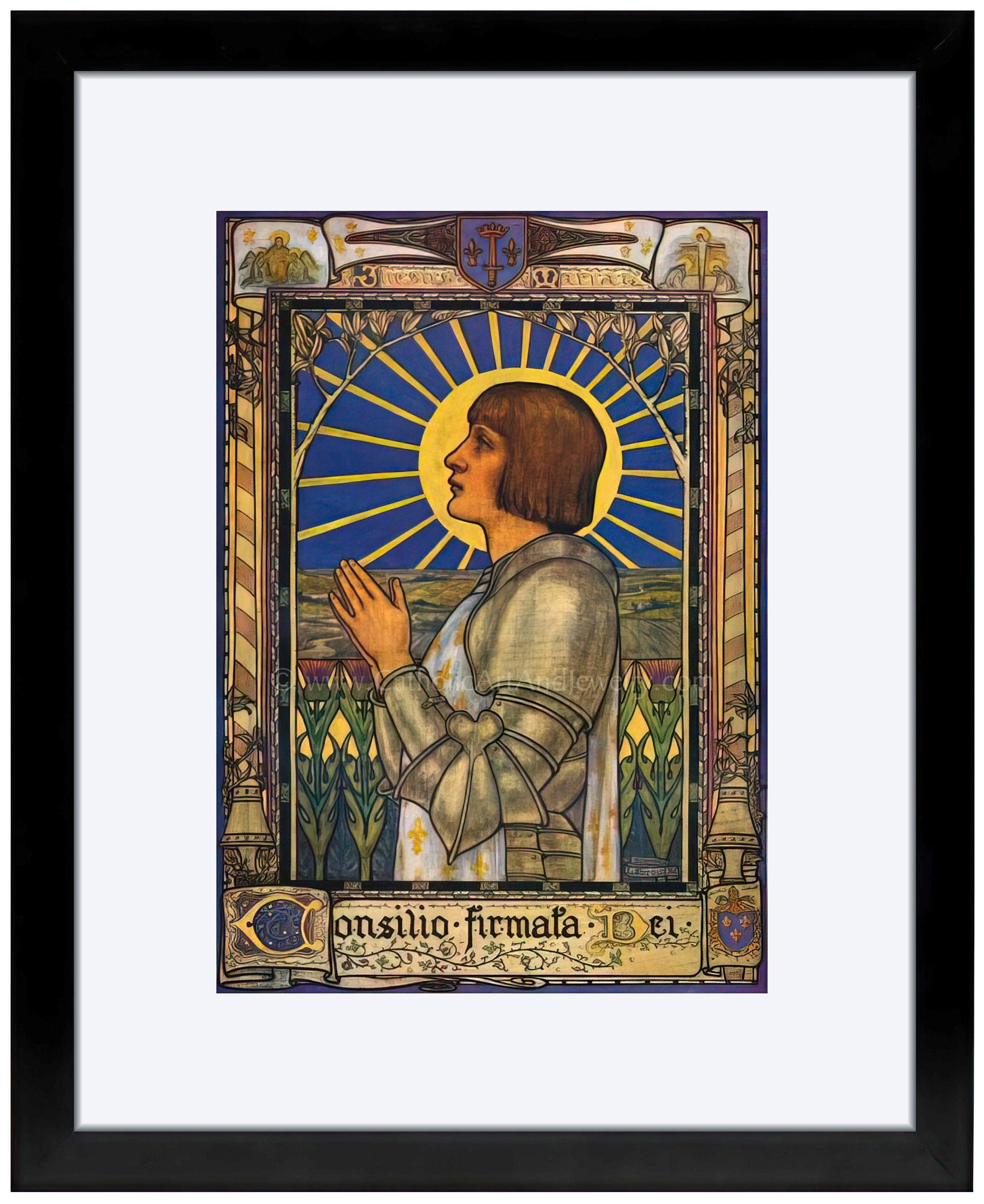 Joan of Arc – by Jeanne Antoinette Labrousse – Catholic Art and Jewelry