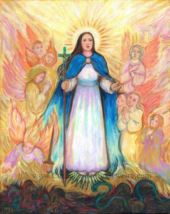 Queen of All Angels – Catholic Art and Jewelry